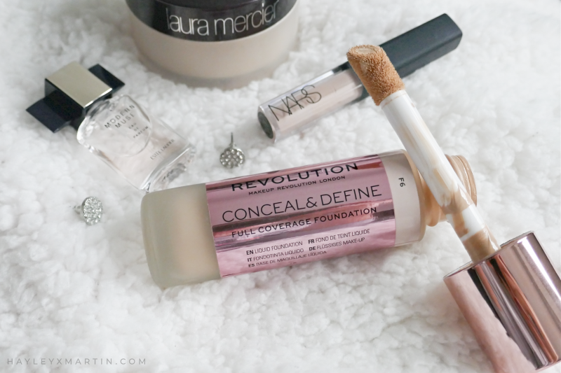 Makeup Revolution Conceal & Define Foundation | Review - hayleyxmartin